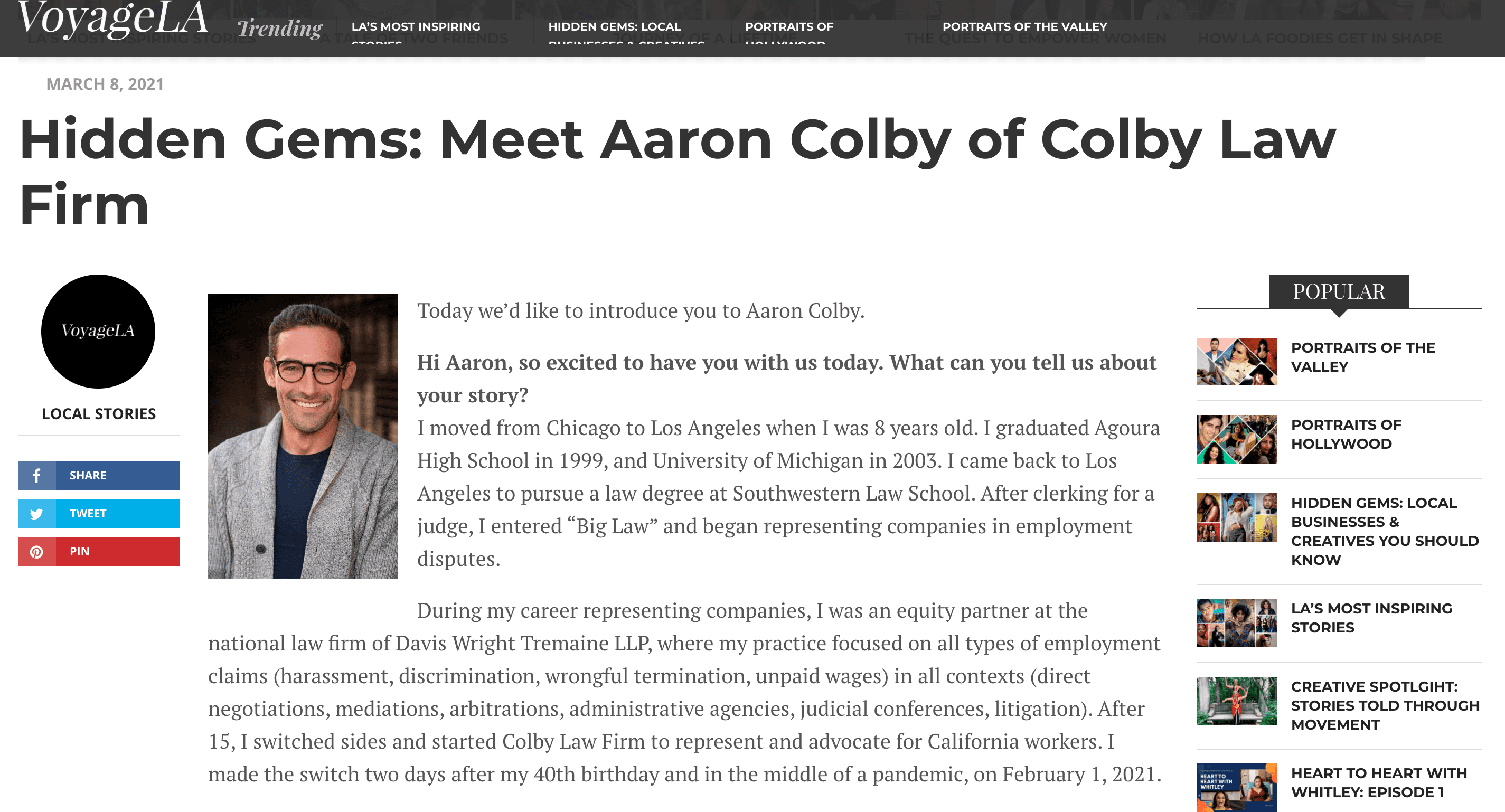Blog - Colby Law Firm
